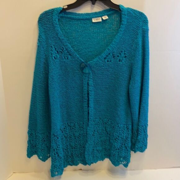 Cato | Jackets & Coats | Cato Xl Bohemianboho Turquoise Crotch Style ...